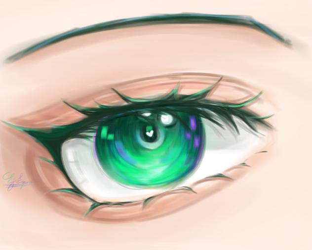 SHINY EMERALD 🟢🌌 - ibisPaint