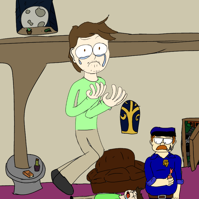 the dead man , new art style - ibisPaint