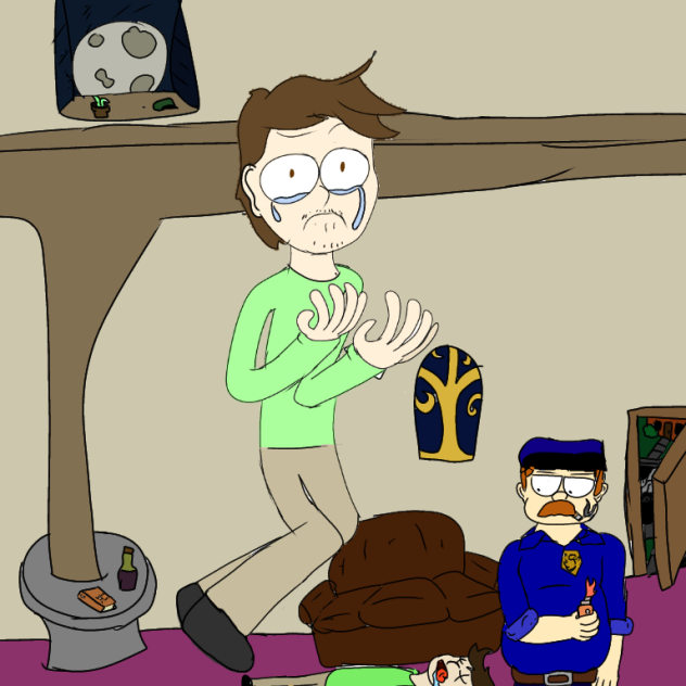 the dead man , new art style - ibisPaint