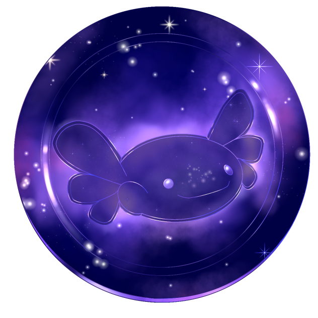 NFT Nebula Axolo-Coin - ibisPaint