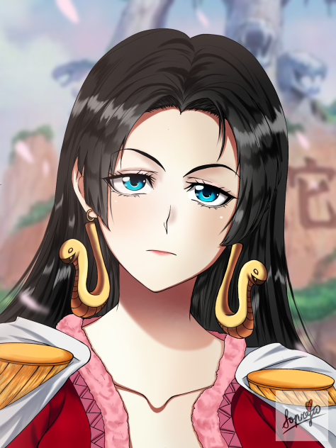 boa hancock fanart - ibisPaint