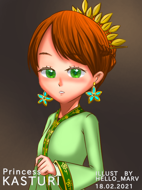 Princess Kasturi - ibisPaint