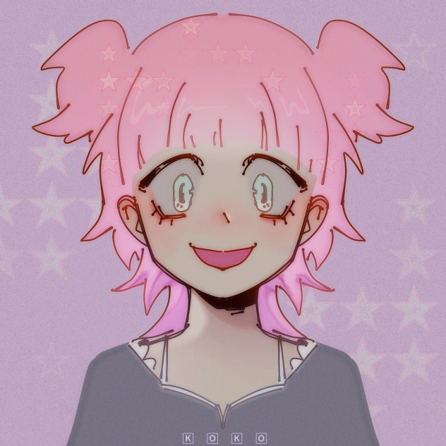 Pink Hair - ibisPaint