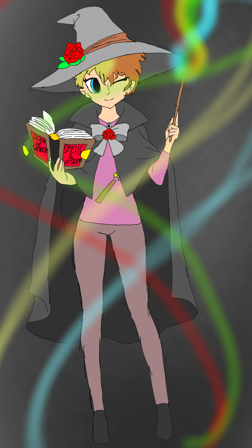 Lucy the witch - ibisPaint