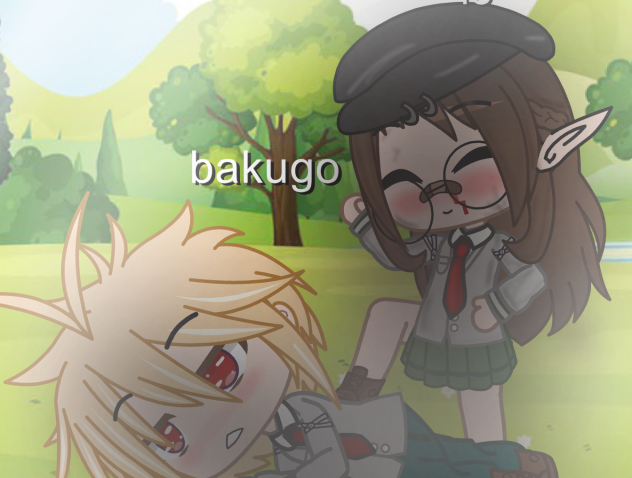 EDIT DE MI Y DE BAKUGO UWU - ibisPaint