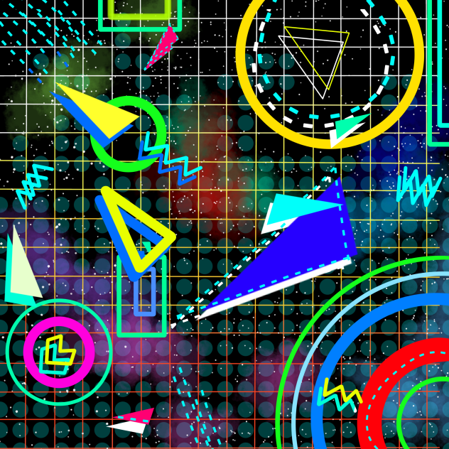 retro pop bg - ibisPaint