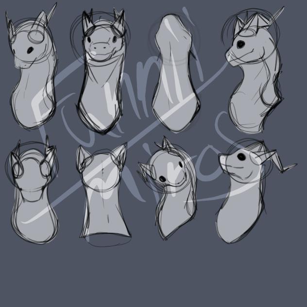 perspective practice with dragons - ibisPaint