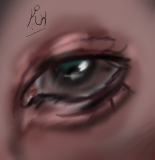 I tried koolen’s eye tutorial - ibisPaint