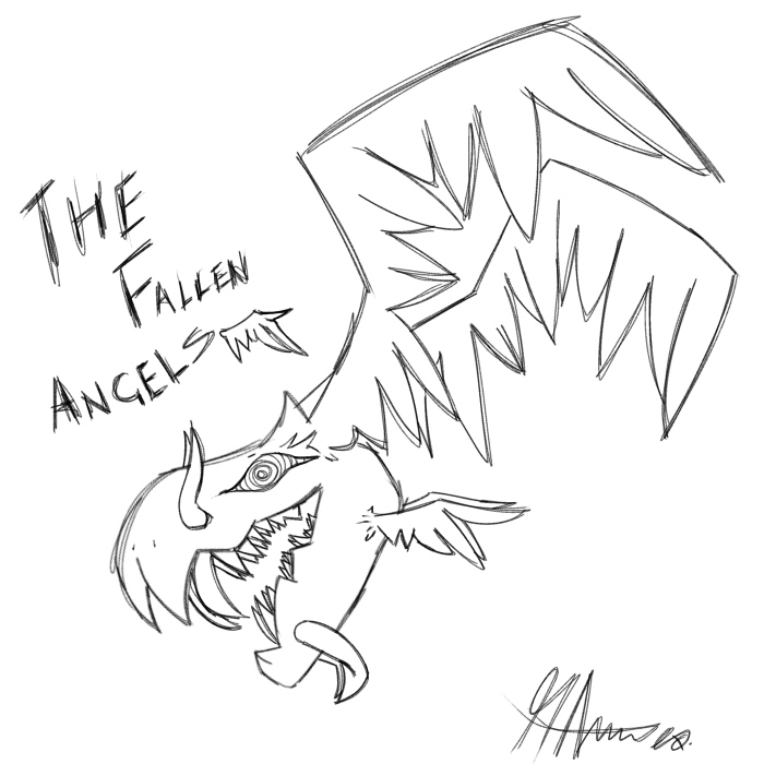The fallen angels - ibisPaint