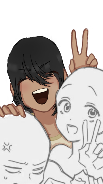 Another collab(add main oc) - ibisPaint