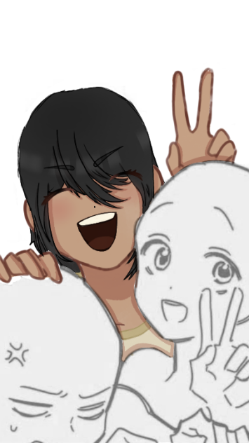 Another collab(add main oc) - ibisPaint