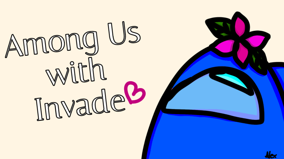 Among us with invade 6 - ibisPaint
