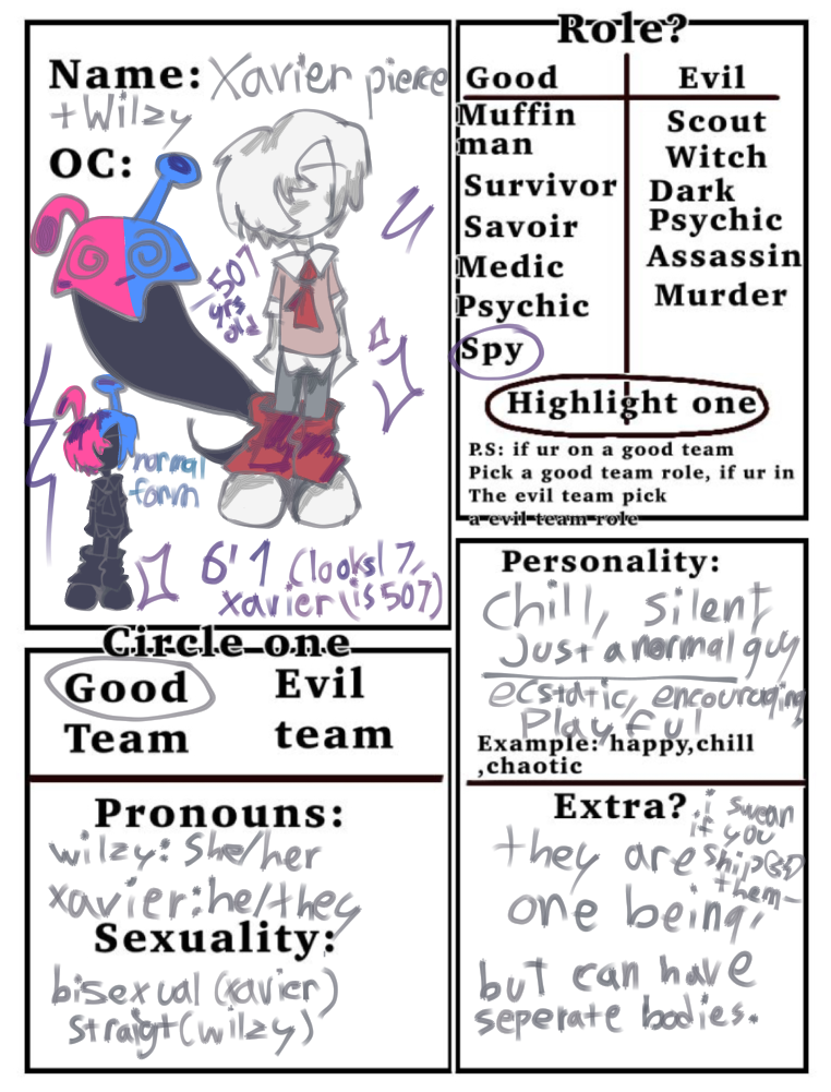 Xavier and Wilzy case closed submission! - ibisPaint