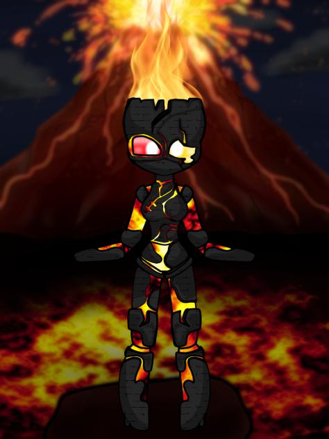 magma demon - ibisPaint