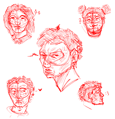 Human doodles.. - ibisPaint