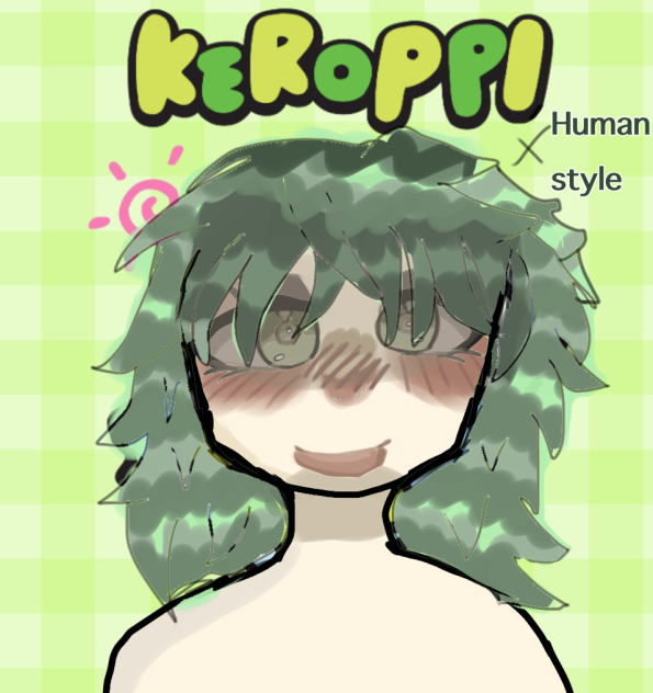 Keroppi x human style or my style - ibisPaint