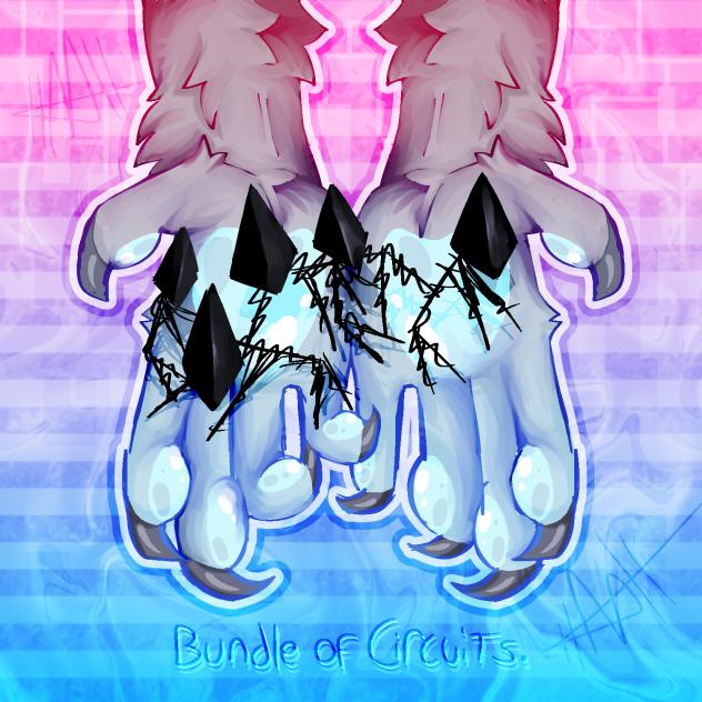 bundle of circuits. - ibisPaint