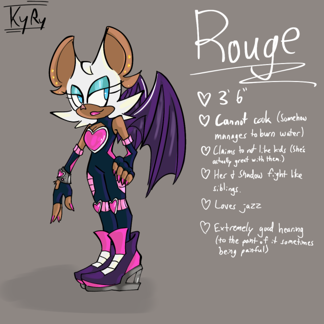 Rouge Headcanons - ibisPaint