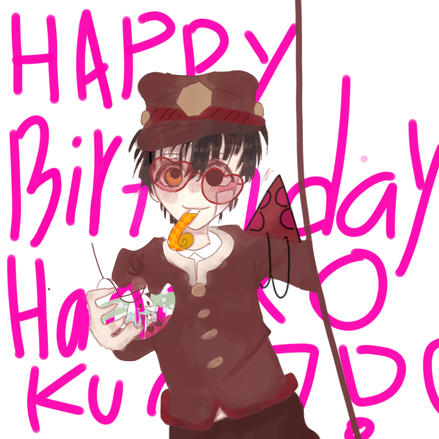 happy birthday hanako kun - ibisPaint