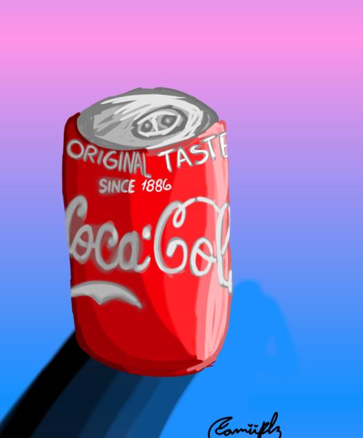 coca cola 🔴 - ibisPaint