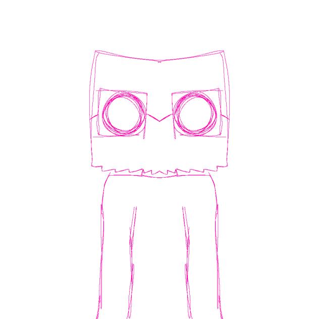 paper bag oc sketch - ibisPaint