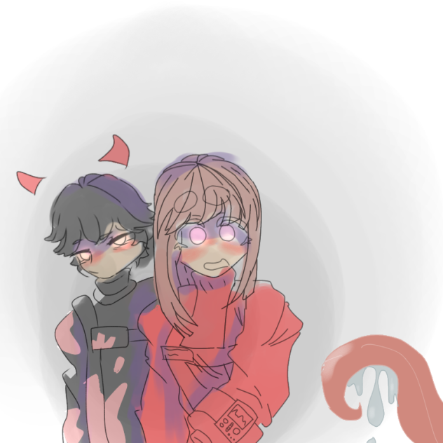 Red x black fanart it’s rushed - ibisPaint