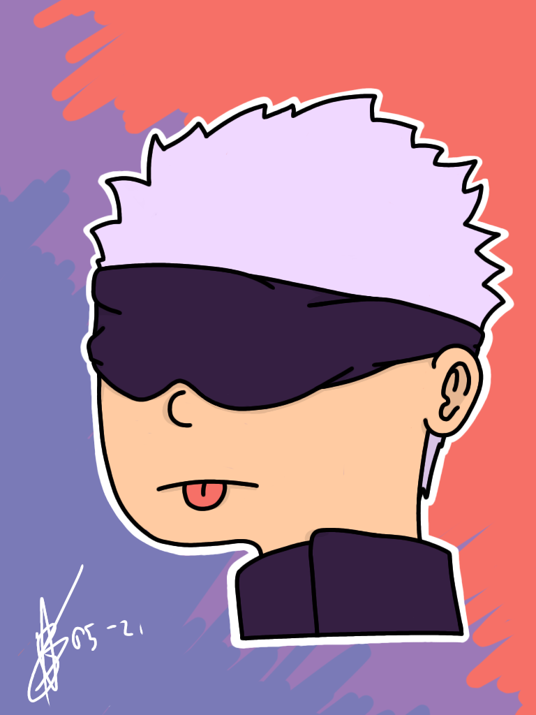 gojo idk - ibisPaint