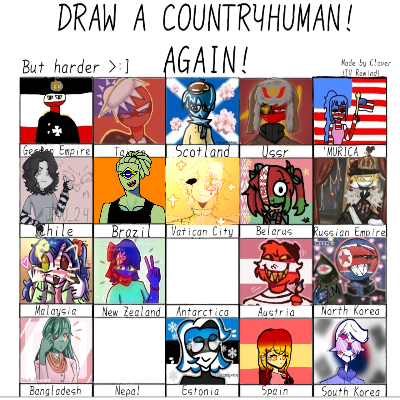 Country human collab - ibisPaint