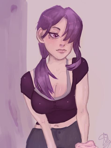 another random girl - ibisPaint