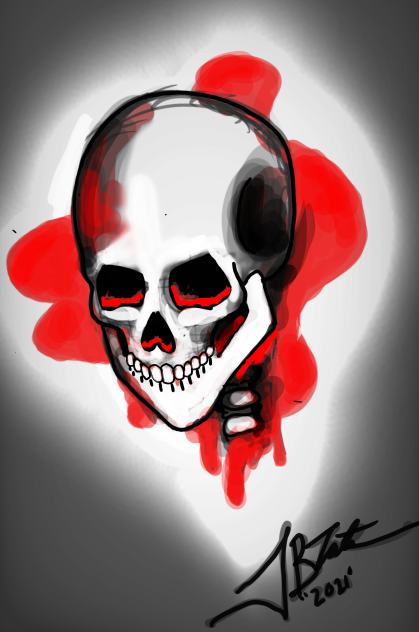 skull - ibisPaint