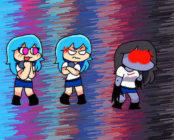 Sky from fnf - ibisPaint