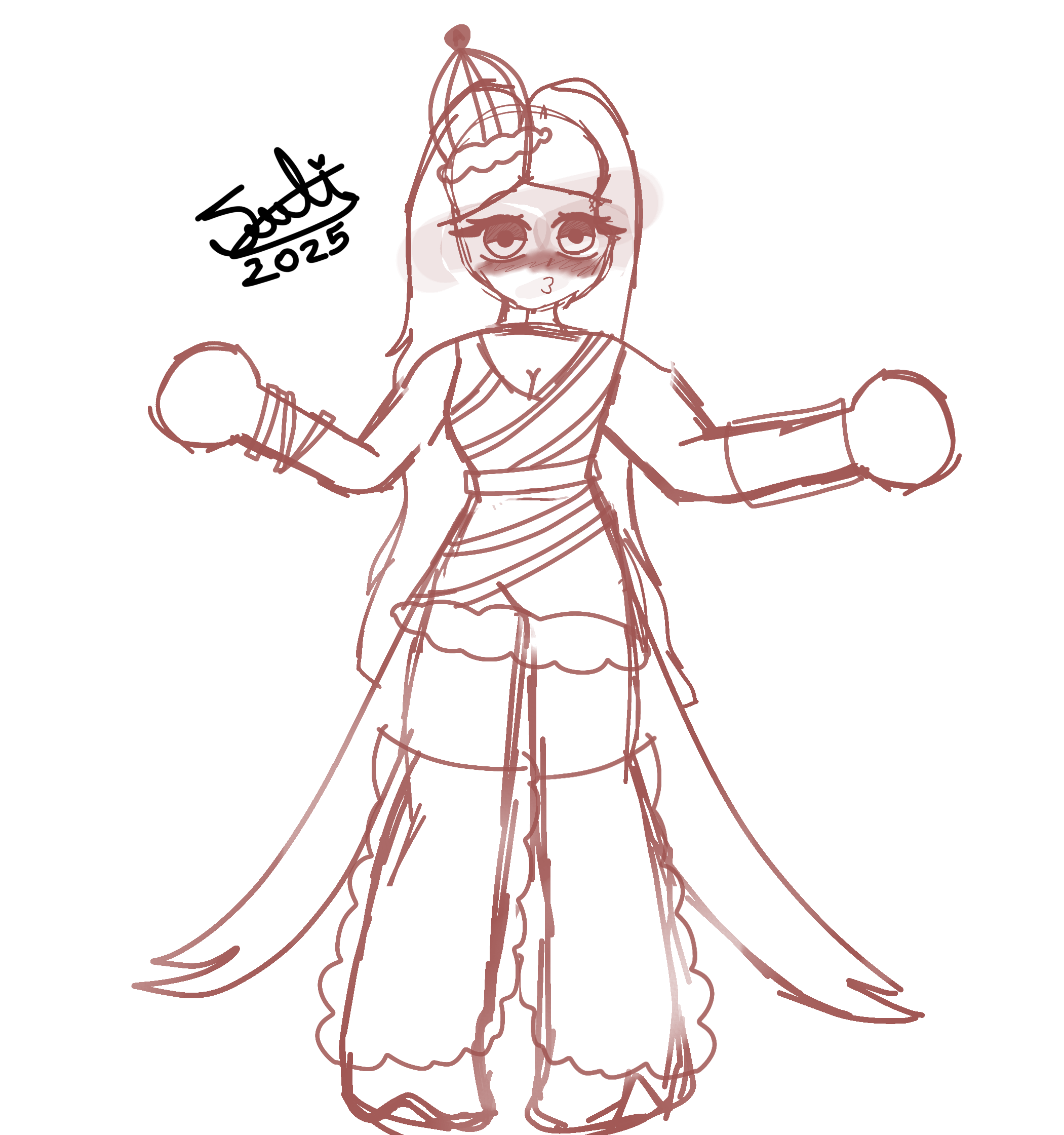 Ashley Queen (“boceto”) - ibisPaint