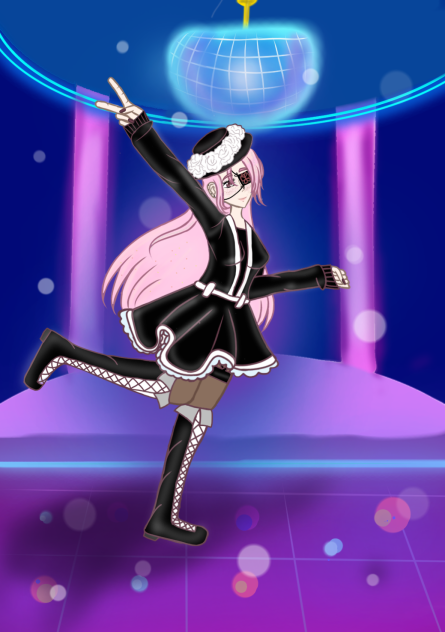 disco girl - ibisPaint