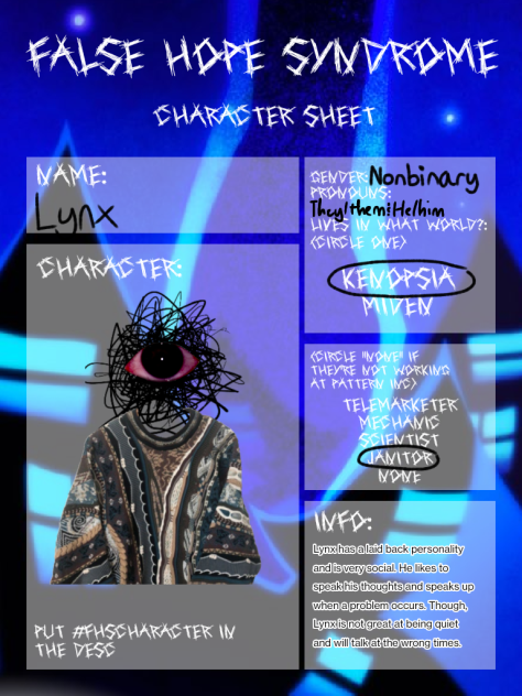 False Hope Character sheet - ibisPaint