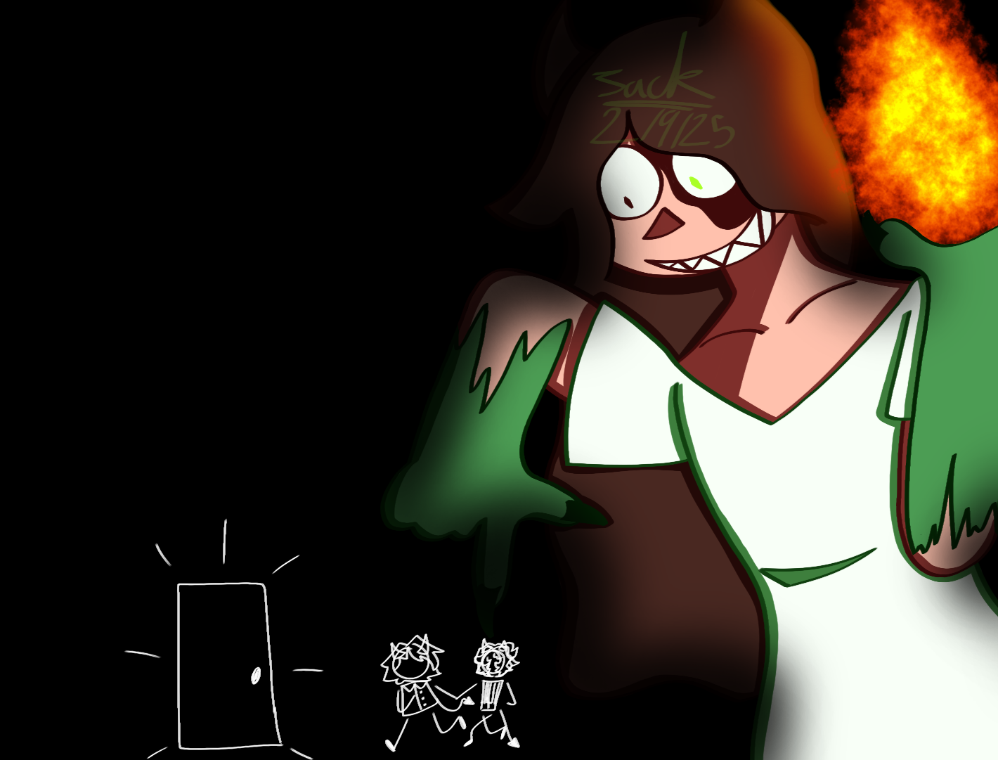 rivalry brotherhood !! - ibisPaint