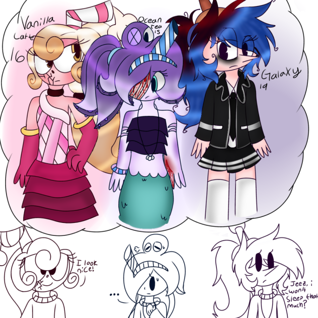 cuphead fanchildren grown up - ibisPaint