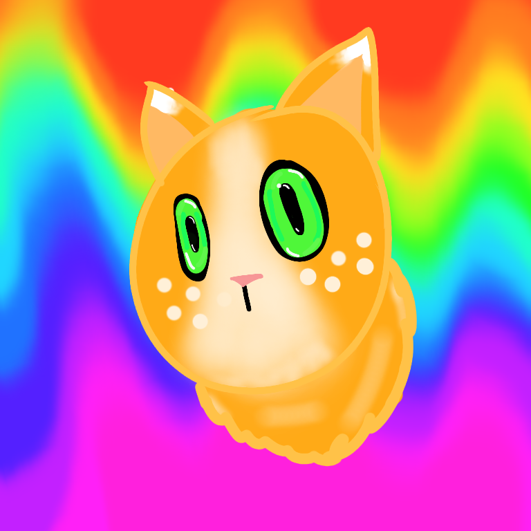 Little Orange Kitty - ibisPaint