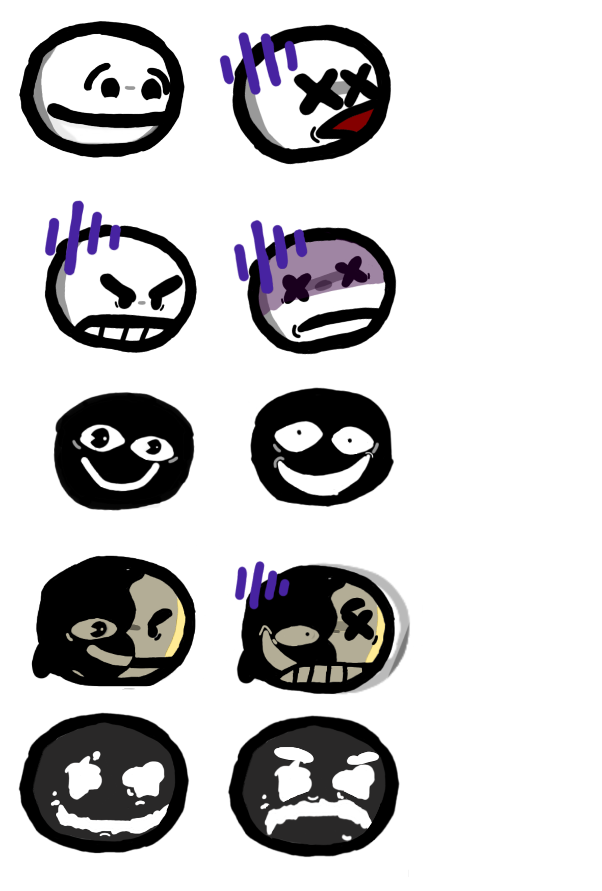 Redrawn FNF Icon for Bob - ibisPaint