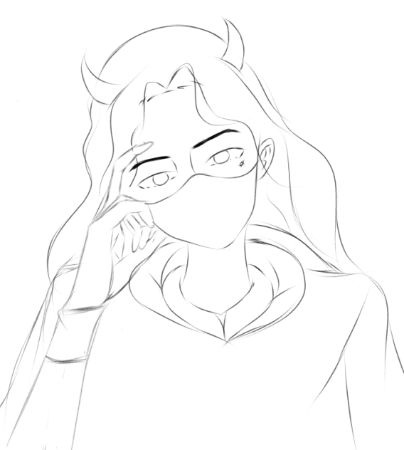 Devil 🕸🕷 (lineart) - ibisPaint