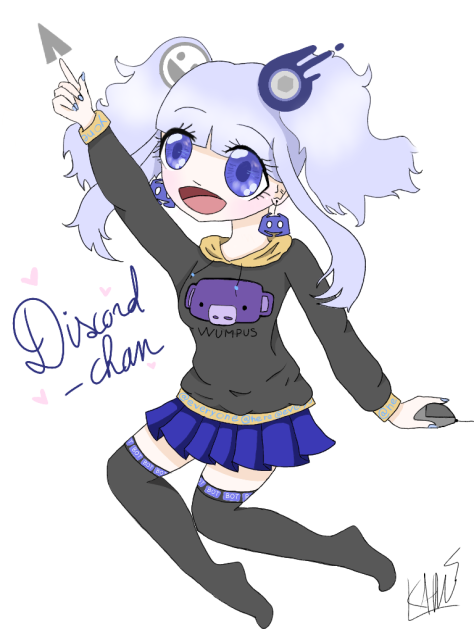Discord-chan - ibisPaint