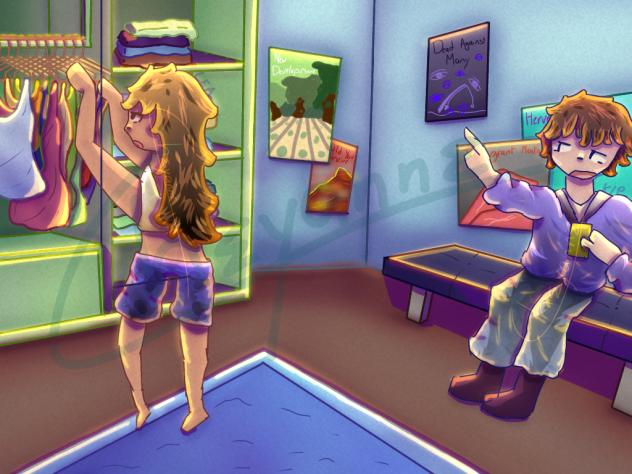 Yk what. I’m glad we ain’t wed - ibisPaint