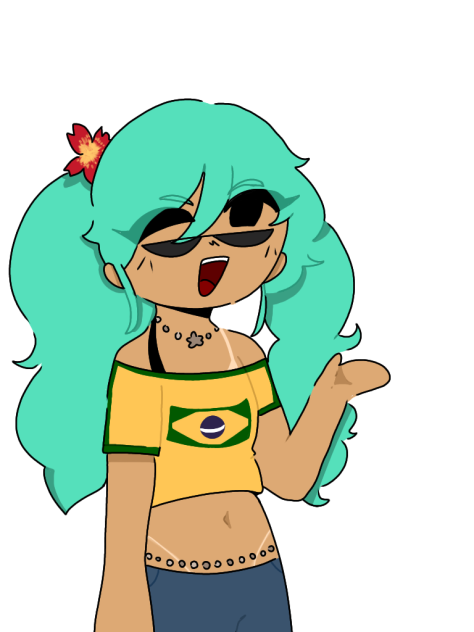 Brazil miku - ibisPaint