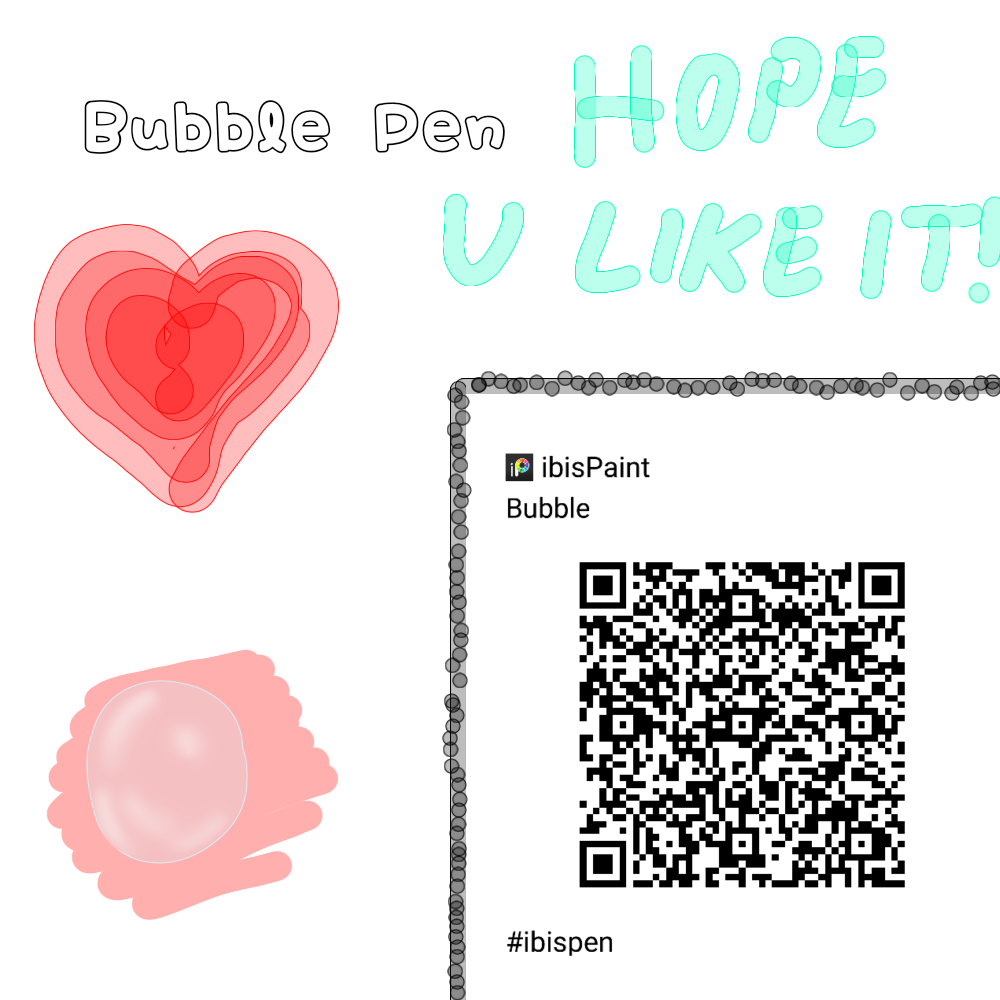 Bubble Pen - ibisPaint