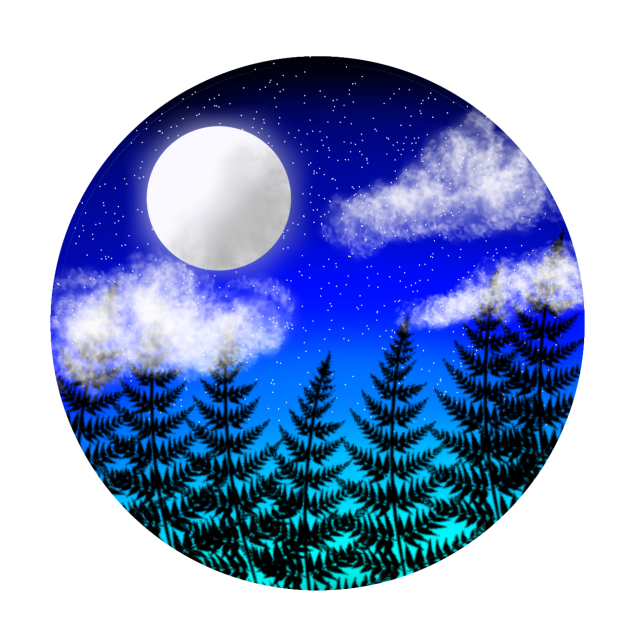 scenery circle - ibisPaint