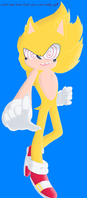 Fleetway Sonic - ibisPaint