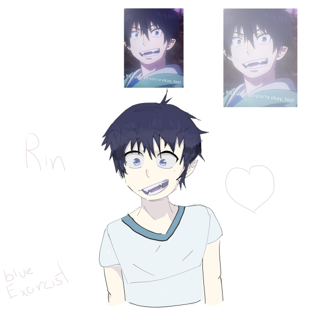Rin ! Blue exorcist - ibisPaint