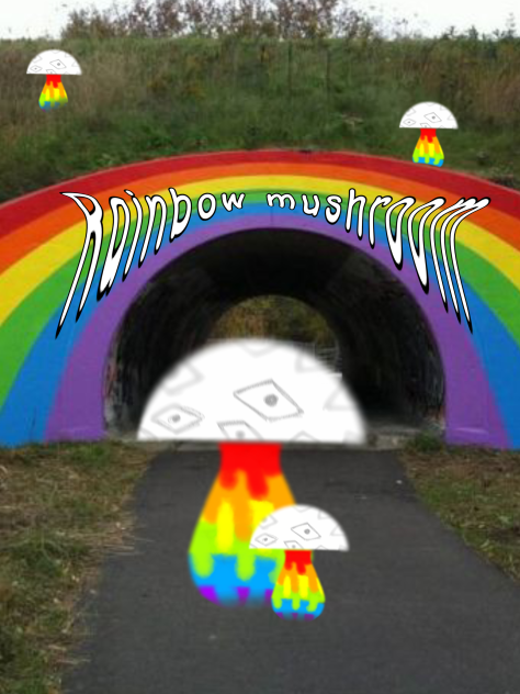 rainbow mushroom - ibisPaint