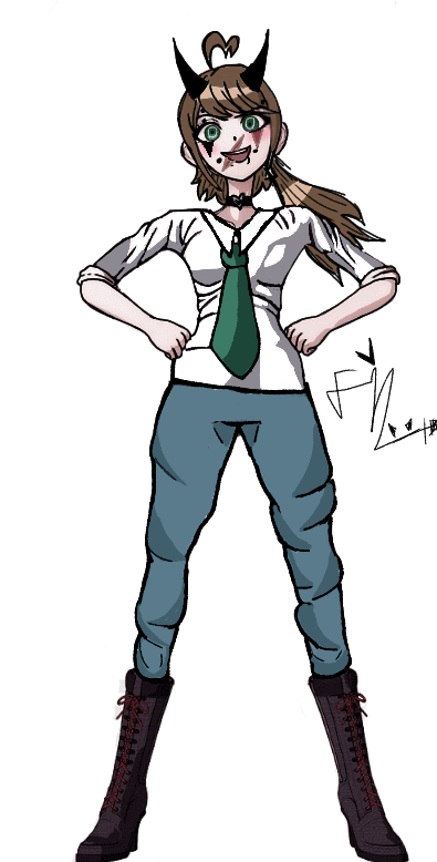 danganronpa oc sprite 3 - ibisPaint