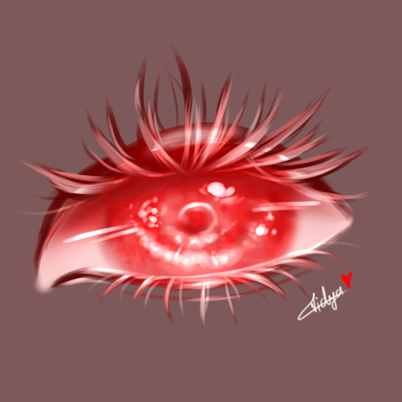 IRIS red - ibisPaint