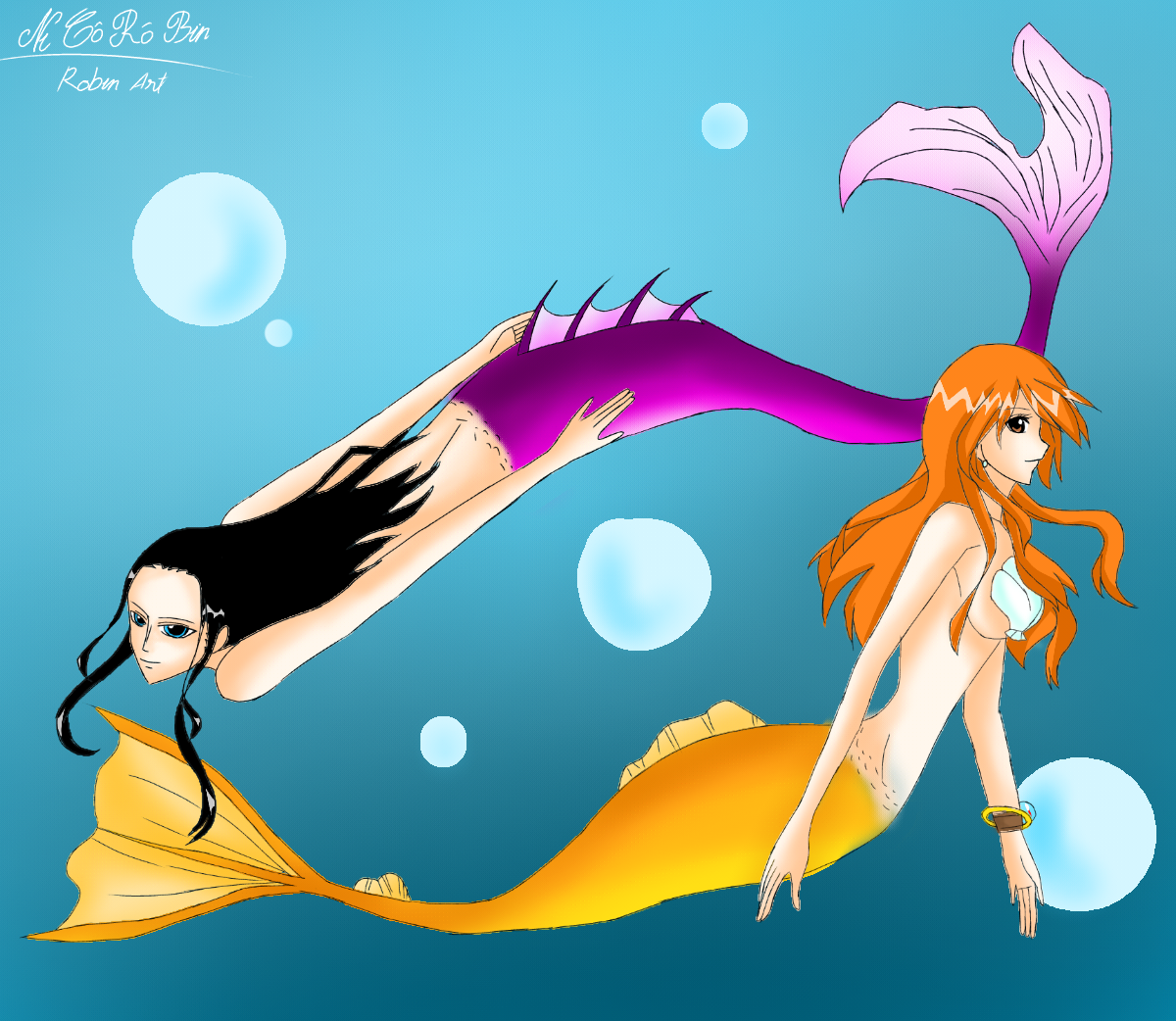Nami Robin 1 prt 2 - ibisPaint